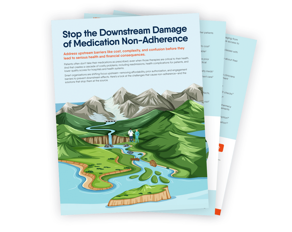 Infographic | Stop the Downstream Damage of Medication Non-Adherence